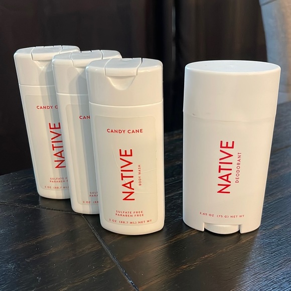 Native | Bath & Body | Native Candy Cane Bodywash Deodorant | Poshmark